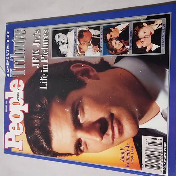 People Magazine Tribute JFK Jr's Life In Pictures | Accents | 999 Vintage People Magazine ...